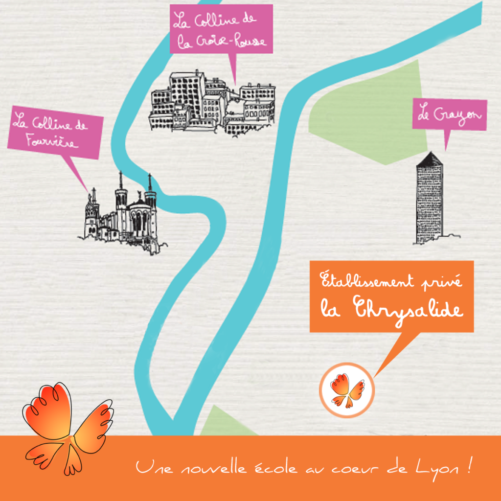 Un emplacement idéal - Établissement scolaire privé la Chrysalide